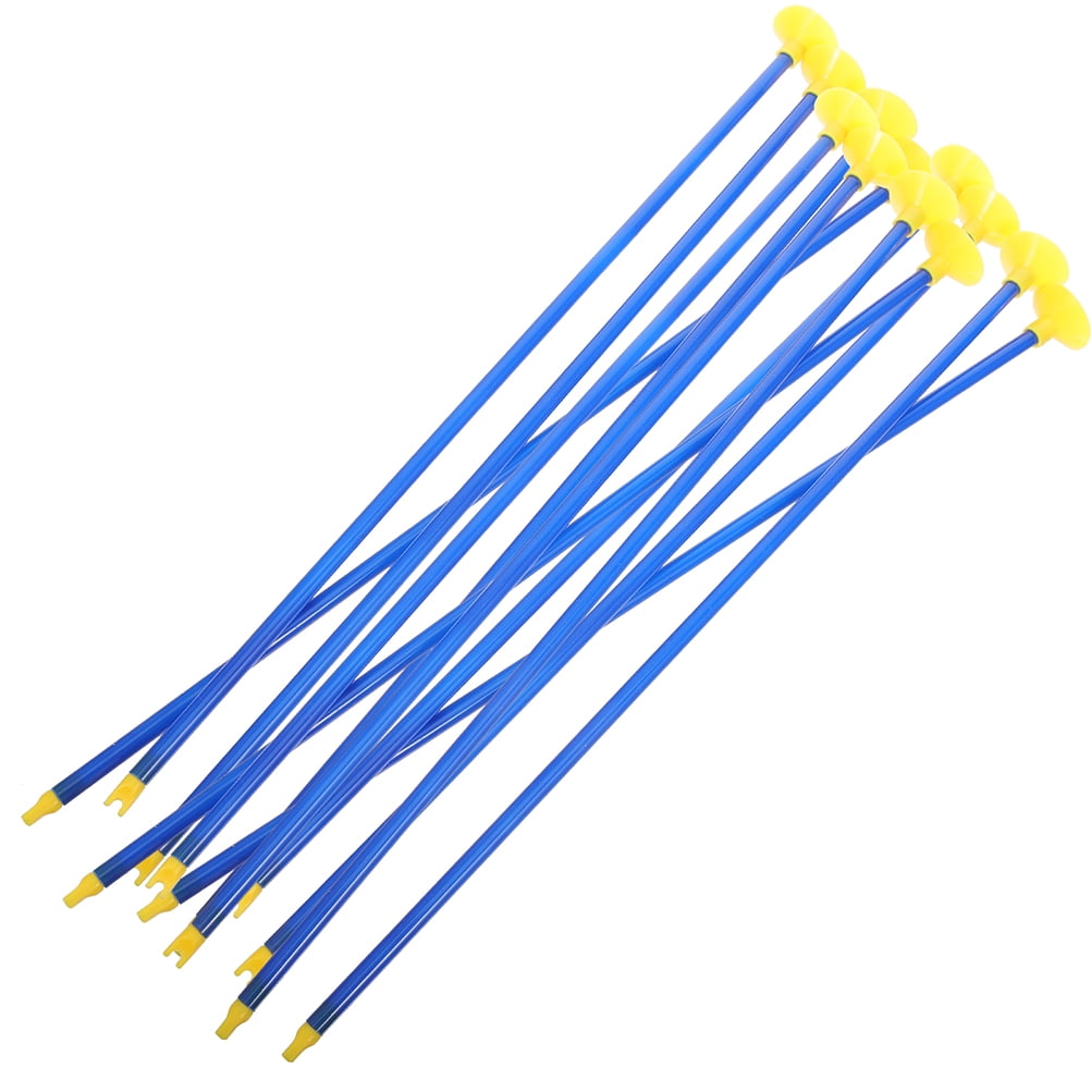Beaupretty 15Pcs Blue PVC Suction Cup Arrows for Kids Archery Games ...