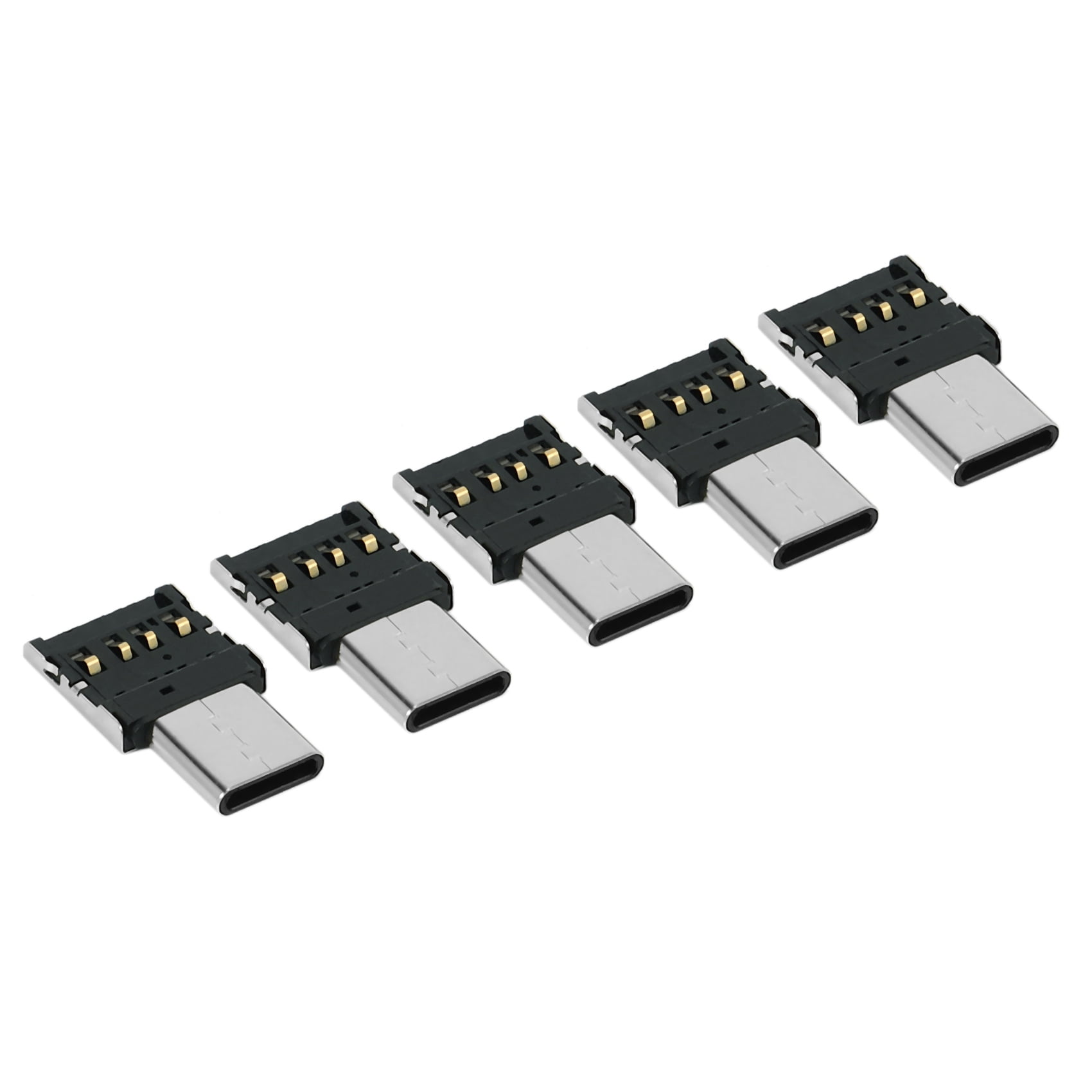 15Pcs Ultra Mini Type-C USB-C to USB 2.0 OTG Adapter for Cell Phone ...