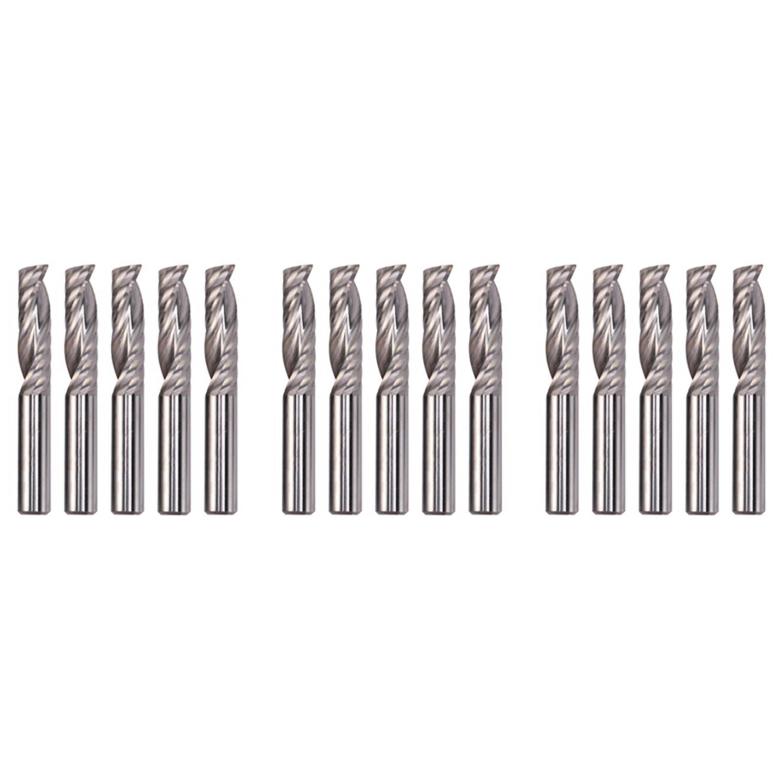 15Pcs Up Down Cut 6MM Spiral Solid Carbide CNC Router Endmill ...