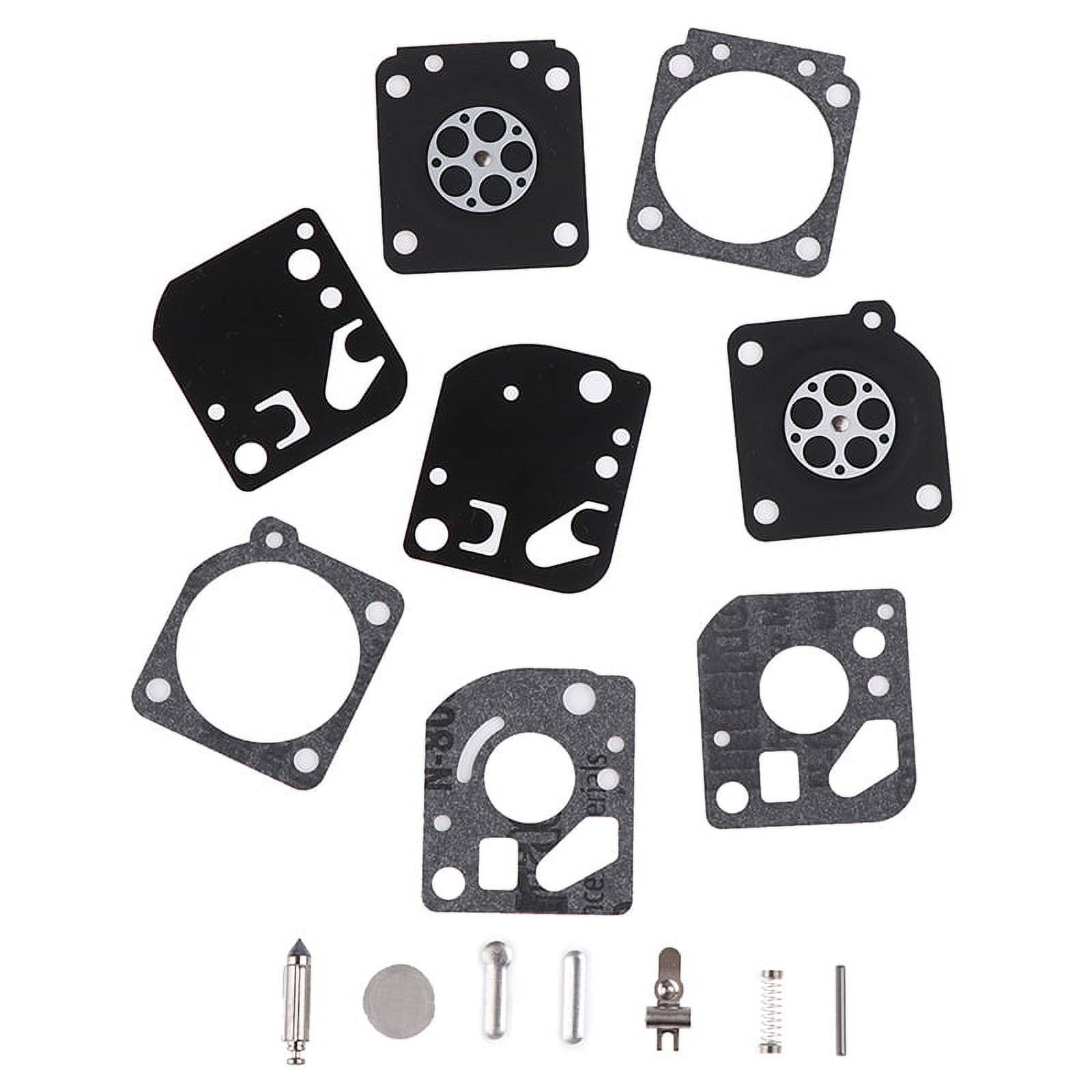 15Pcs/set Carburetor Carb Gasket Diaphragm Repair Rebuild Kit Fit For ...