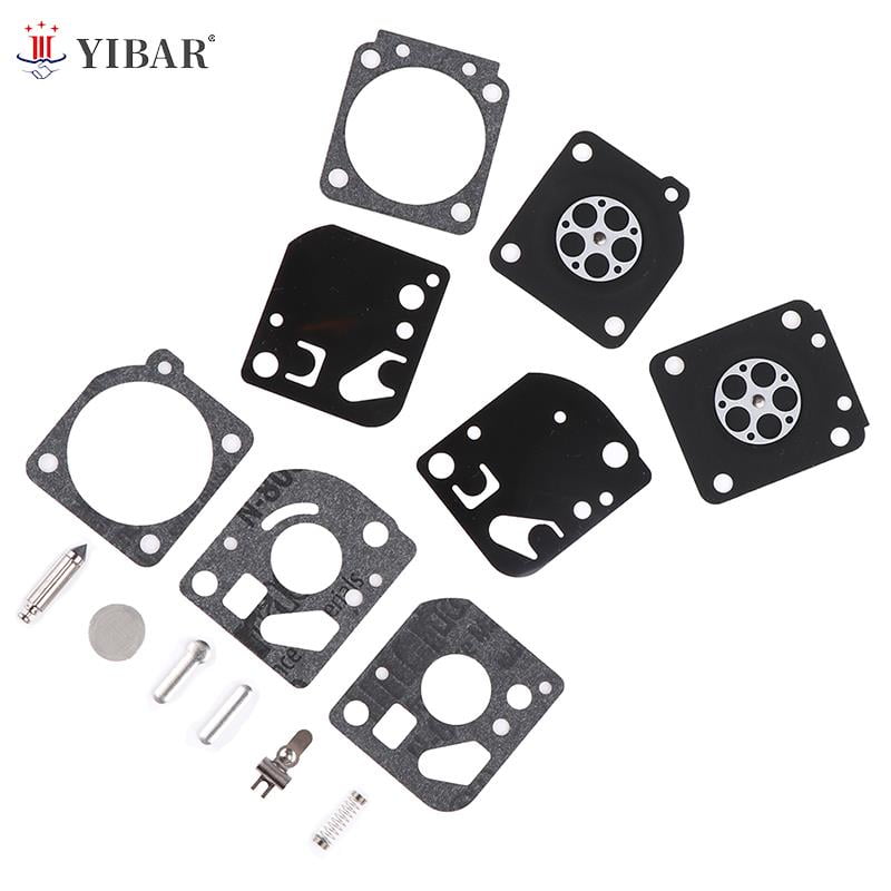 15Pcs/set Carburetor Carb Gasket Diaphragm Repair Rebuild Kit Fit For ...