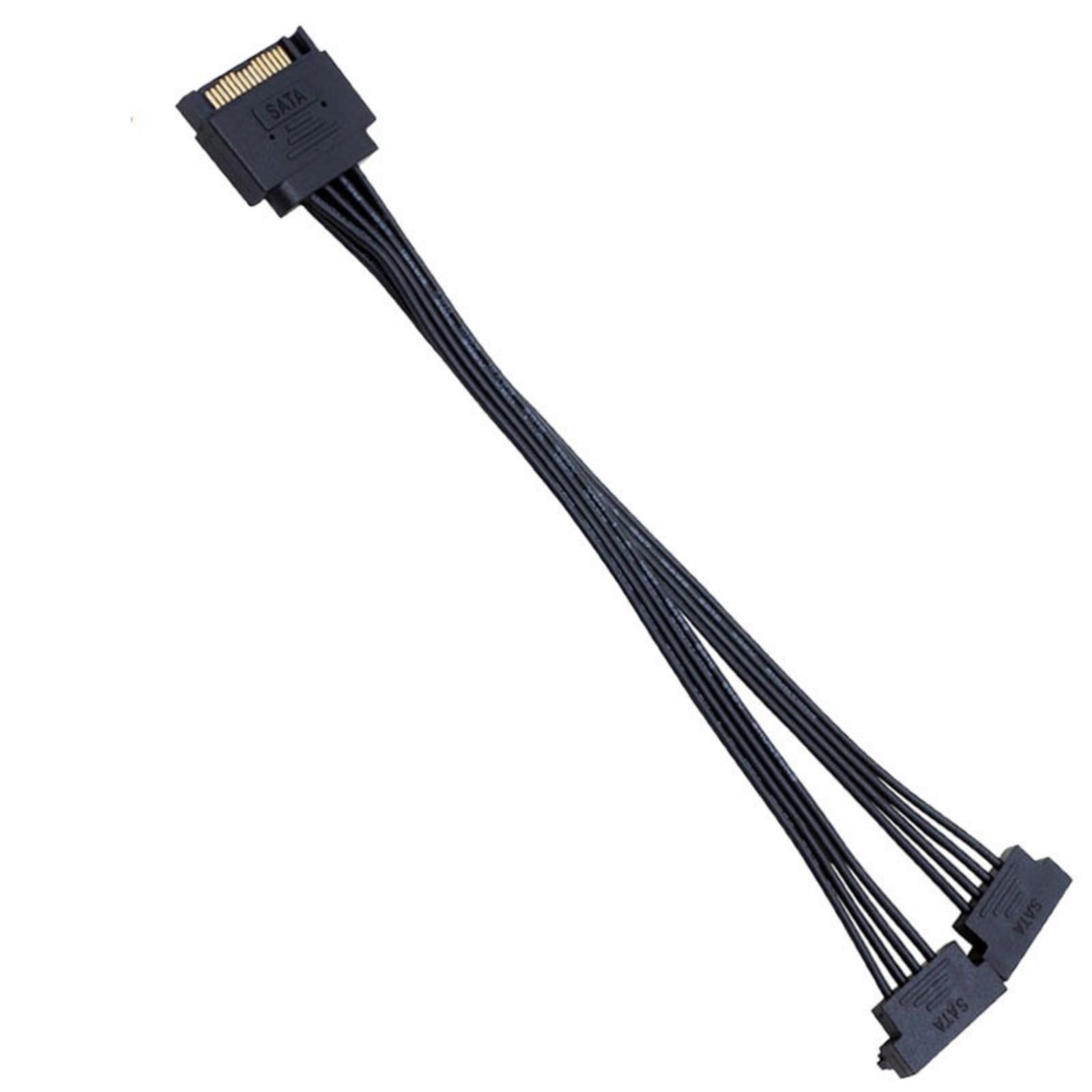 15Pin 15pin Power Splitter Cable for Double Drive Connection Space ...