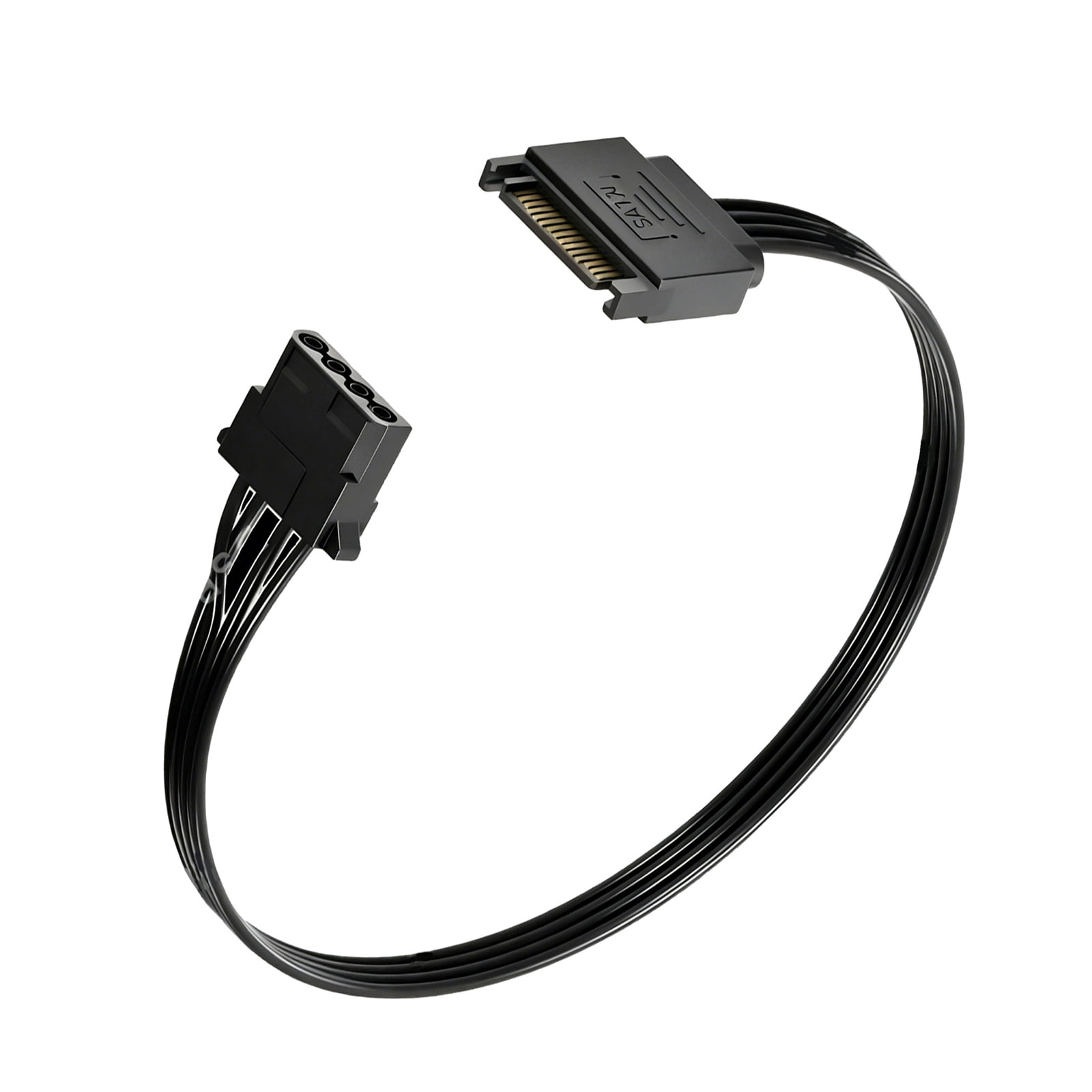 15Pin Power Supply Cable Male 15Pin to 4P Male Hard Drive Power Supply ...
