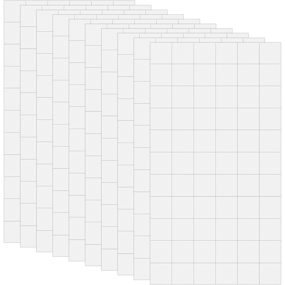 15Sheet 990Pcs 1.2x1.2cm Dual-Adhesive 3D Pop Foam Dots Squares ...