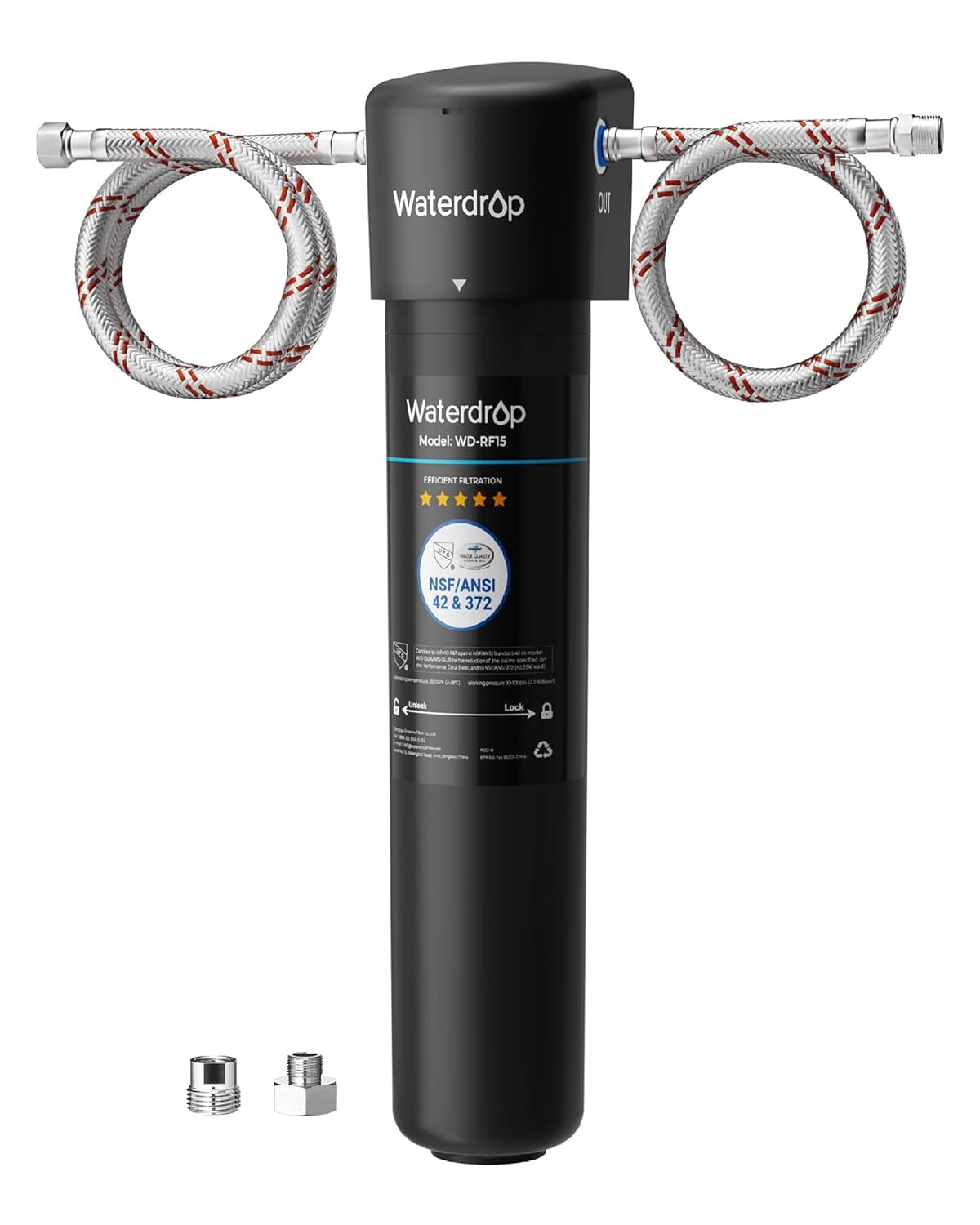 15UA Under Sink Water Filter System, 2 Years, Reduces Lead, Chlorine ...
