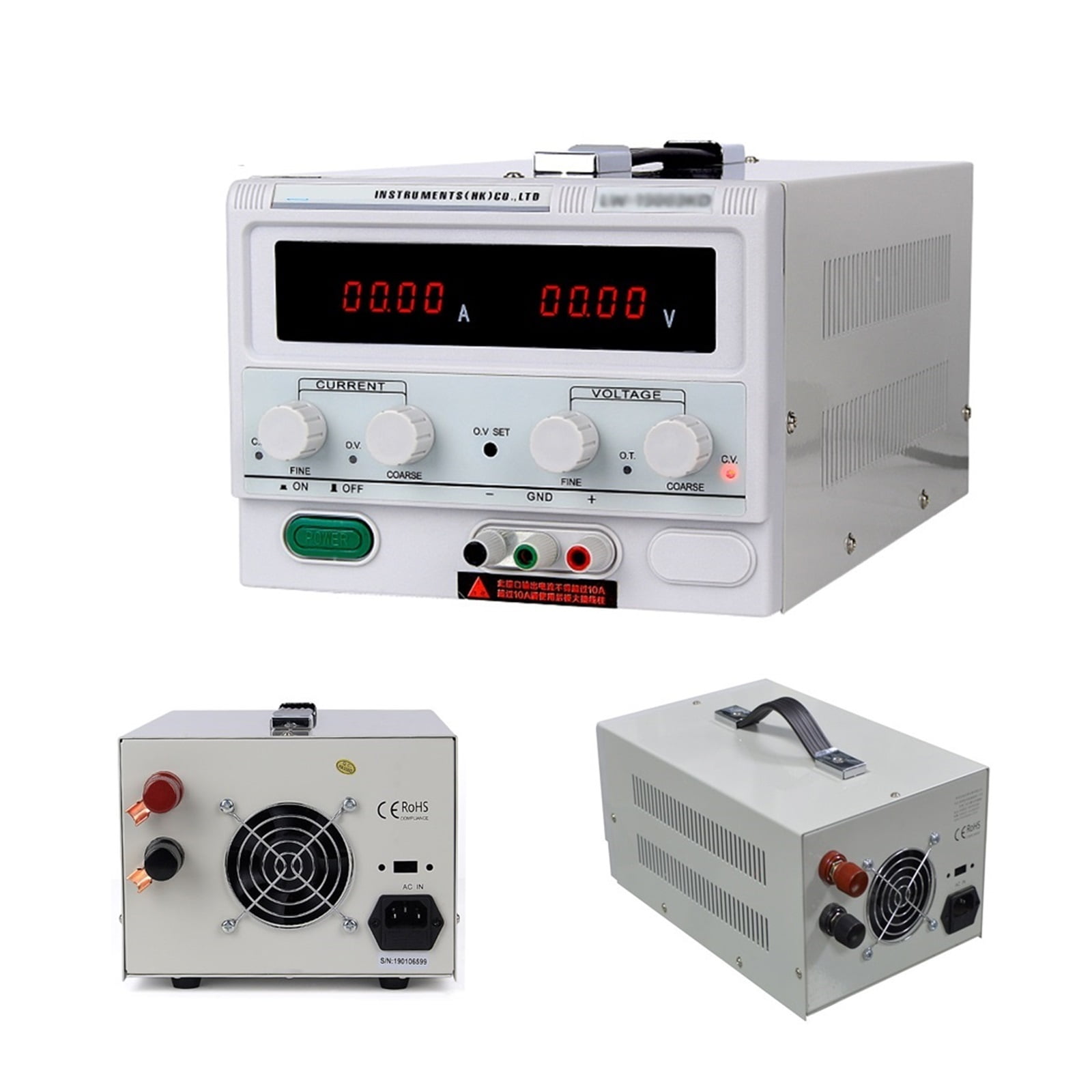 15V 60A 60V 20A 100V 5A Laboratory Stabilizer DC Power Supply ...
