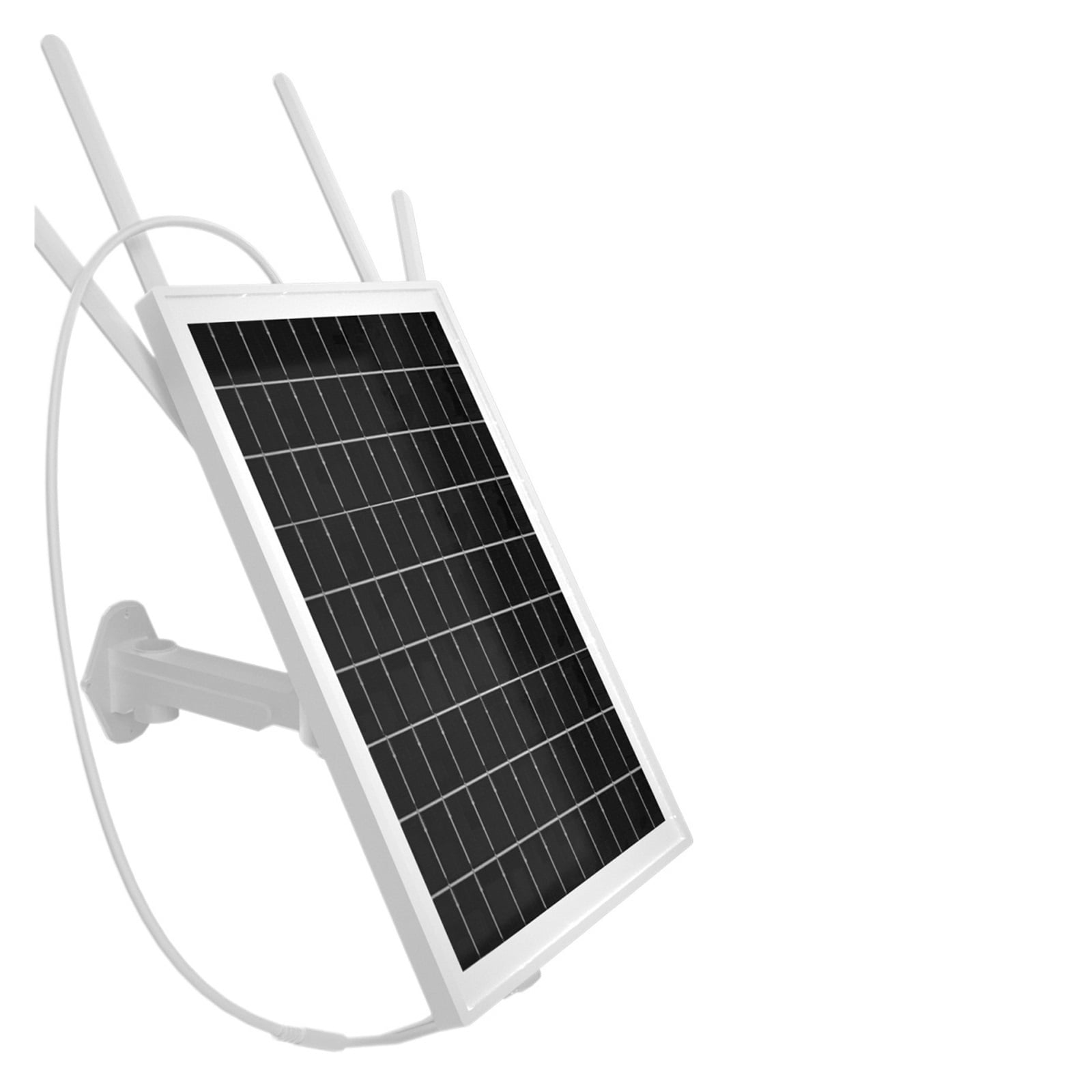 15W 4G Solar Router Power 50M WiFi Range, IP66 24 Hours Long Battery ...