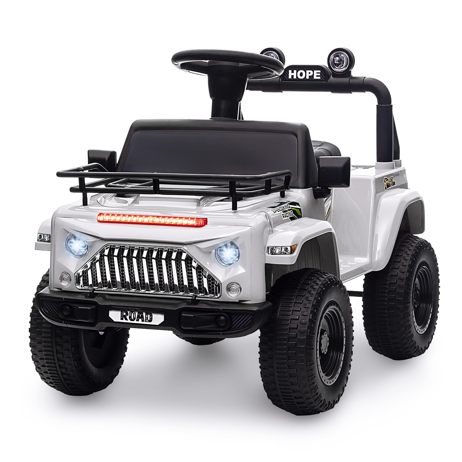 15W 6V Electric Truck Car, Battery Powered Electric 4 Wheeler Off-Road ...