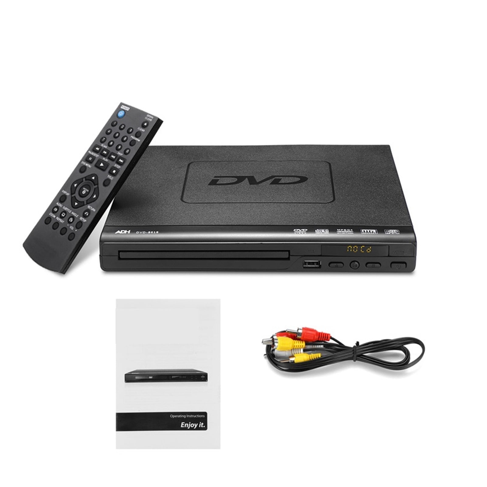 15W DVD Player With Remote Controller USB3.0 USB2.0 Input Home ...