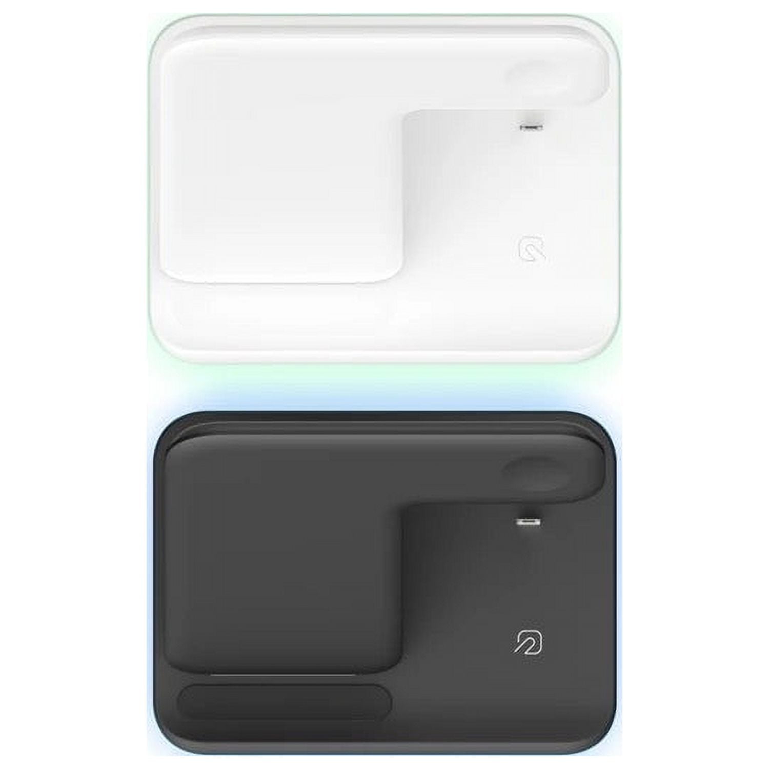 15W Fast Wireless Charger stand 3 in 1. Foldable - Walmart.com