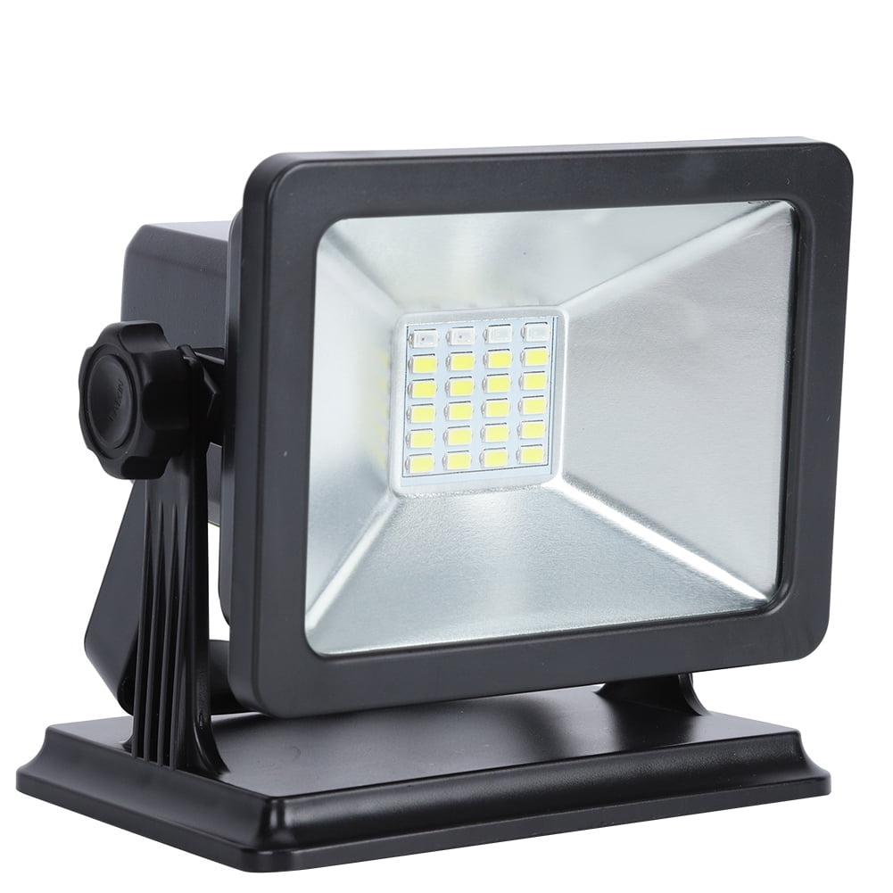 15W LED Waterproof Rechargeable Flood Light Portable Emergency Lights ...