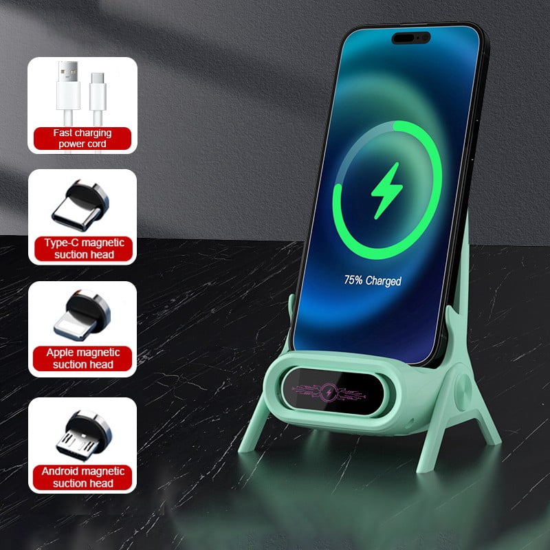 15W Magnetic Wireless Charger for All Phones with Intelligent Cooling ...