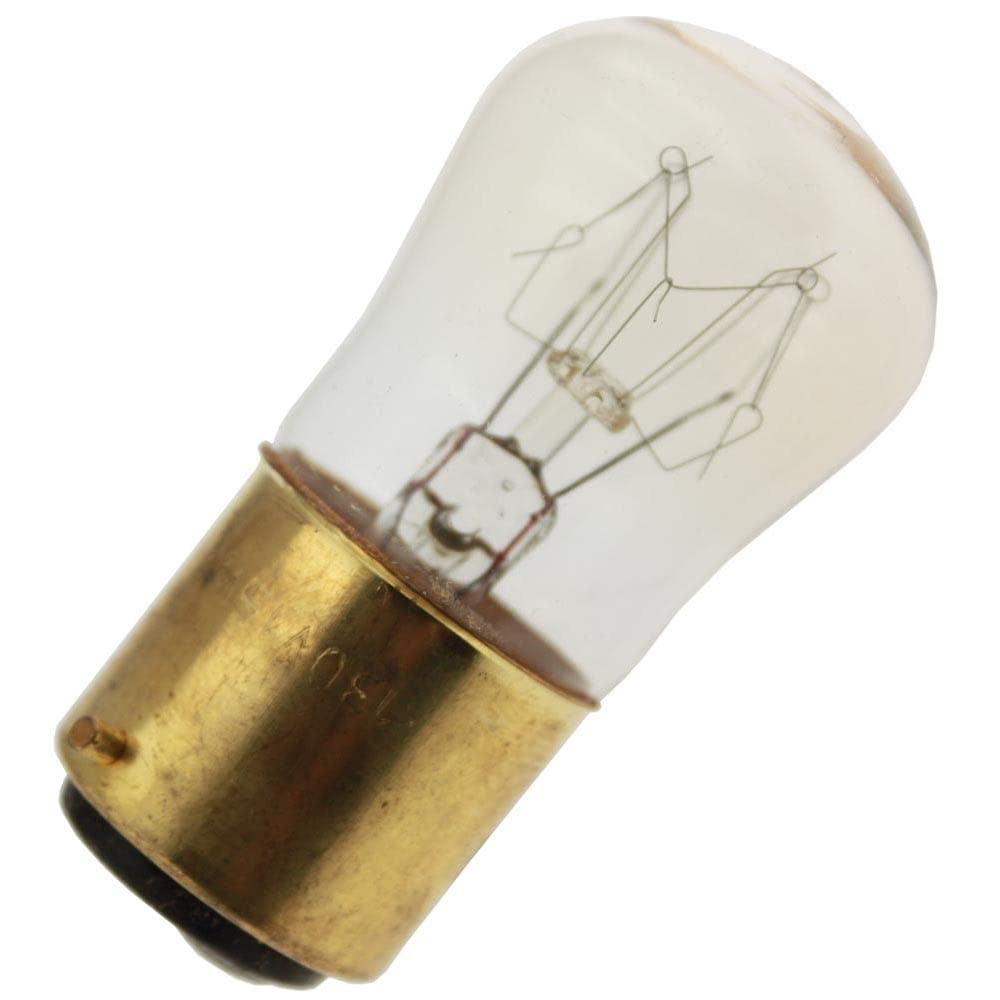 15W PR 130V B22D Miniature Light Bulb, 130 Volts, B22D Base - Walmart.com