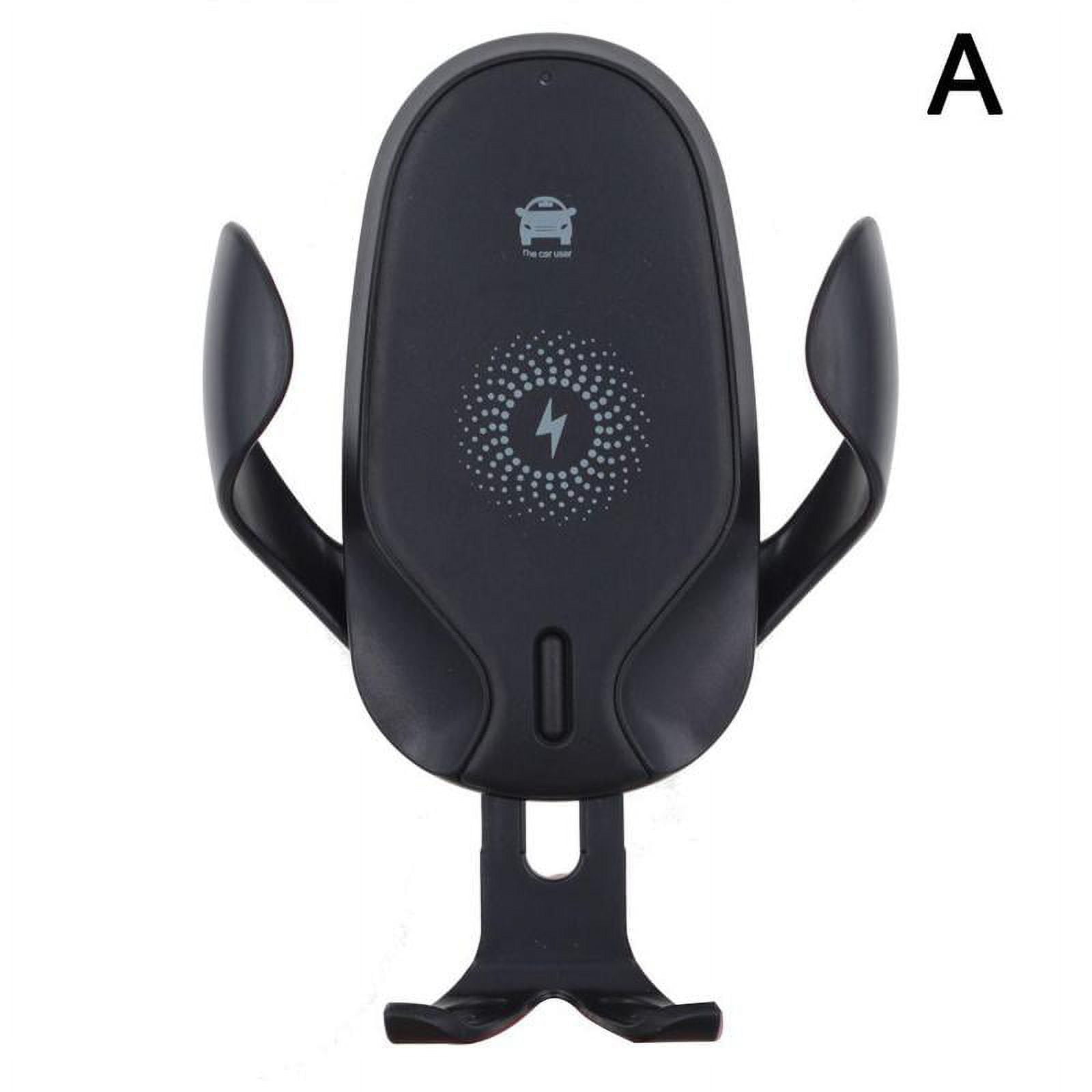 15W Qi Wireless Charger Fast Charging Car Mount Phone Holders Automatic ...