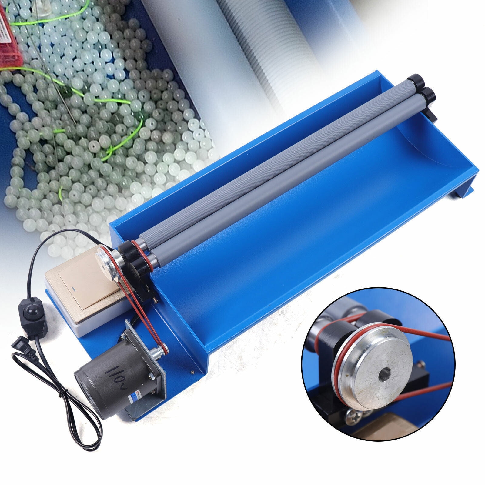 Semi Automatic Bead String Machine, 15W, Hand String for Bracelets and ...