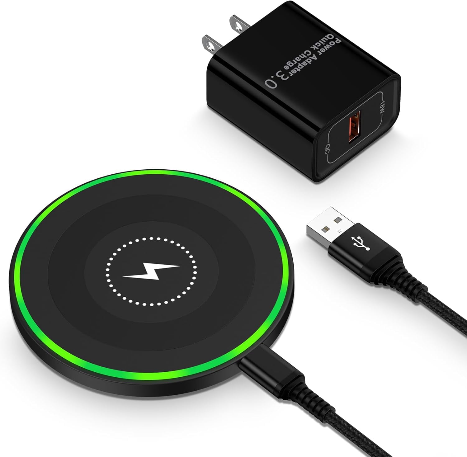 15W Wireless Charger Fast Charging Pad for Motorola Moto G Power 2025 ...