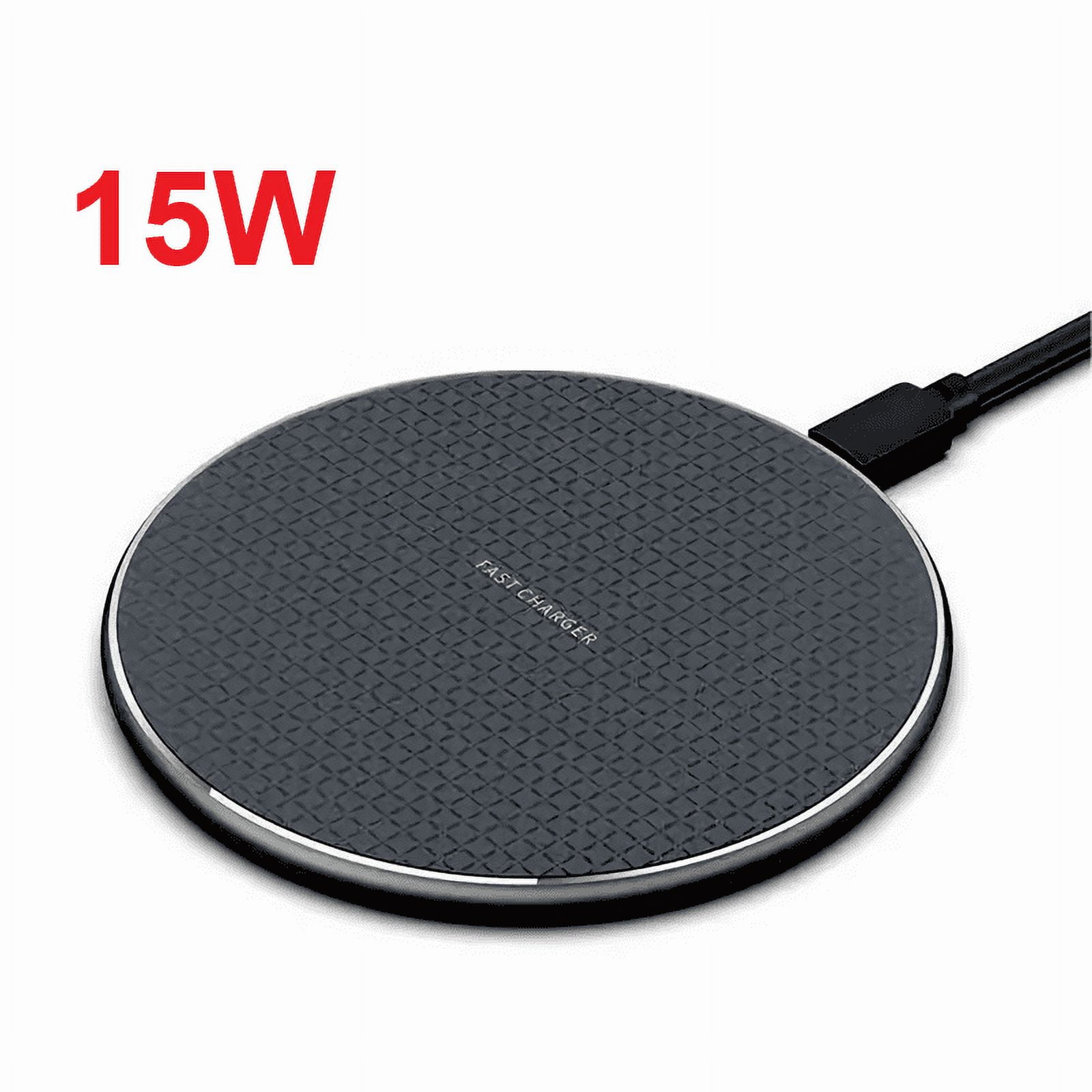 Wireless Fast Charger Charging Pad Dock for iPhone Samsung Android ...