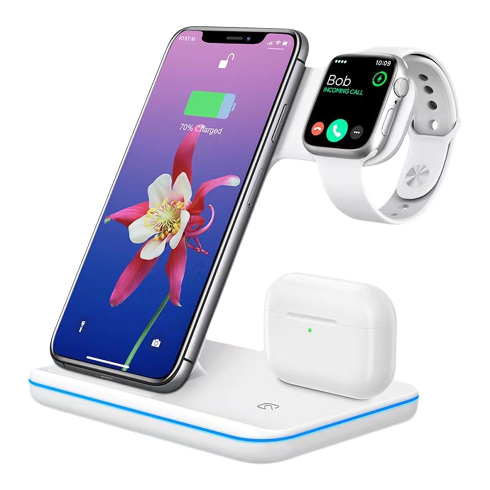 15W fast charging vertical multi-function suitable for Apple Watch ...
