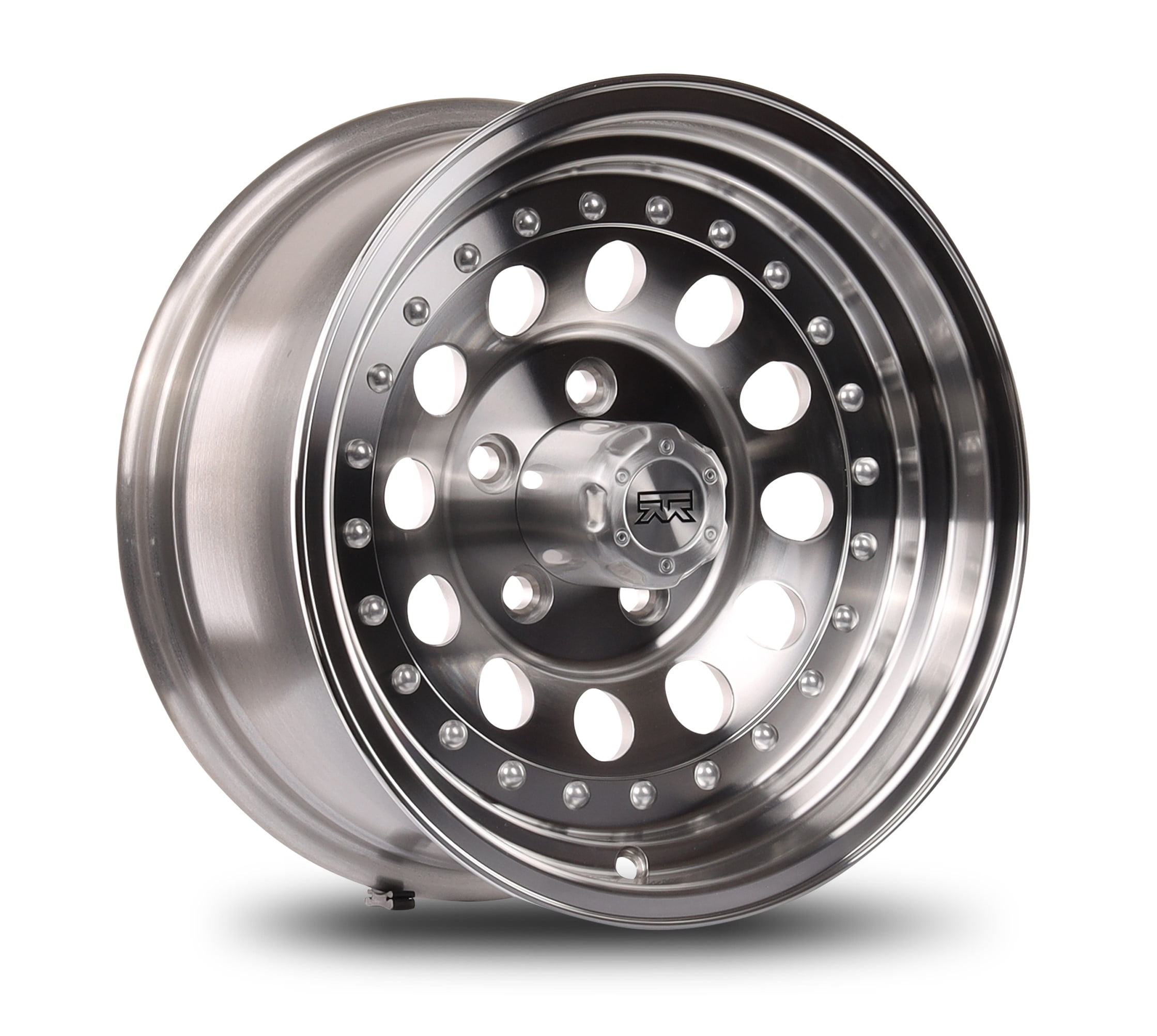 15X7 Mudder Trucker MT702 Marauder Machined 5X114.3 5x4.5 ET-6 wheel ...