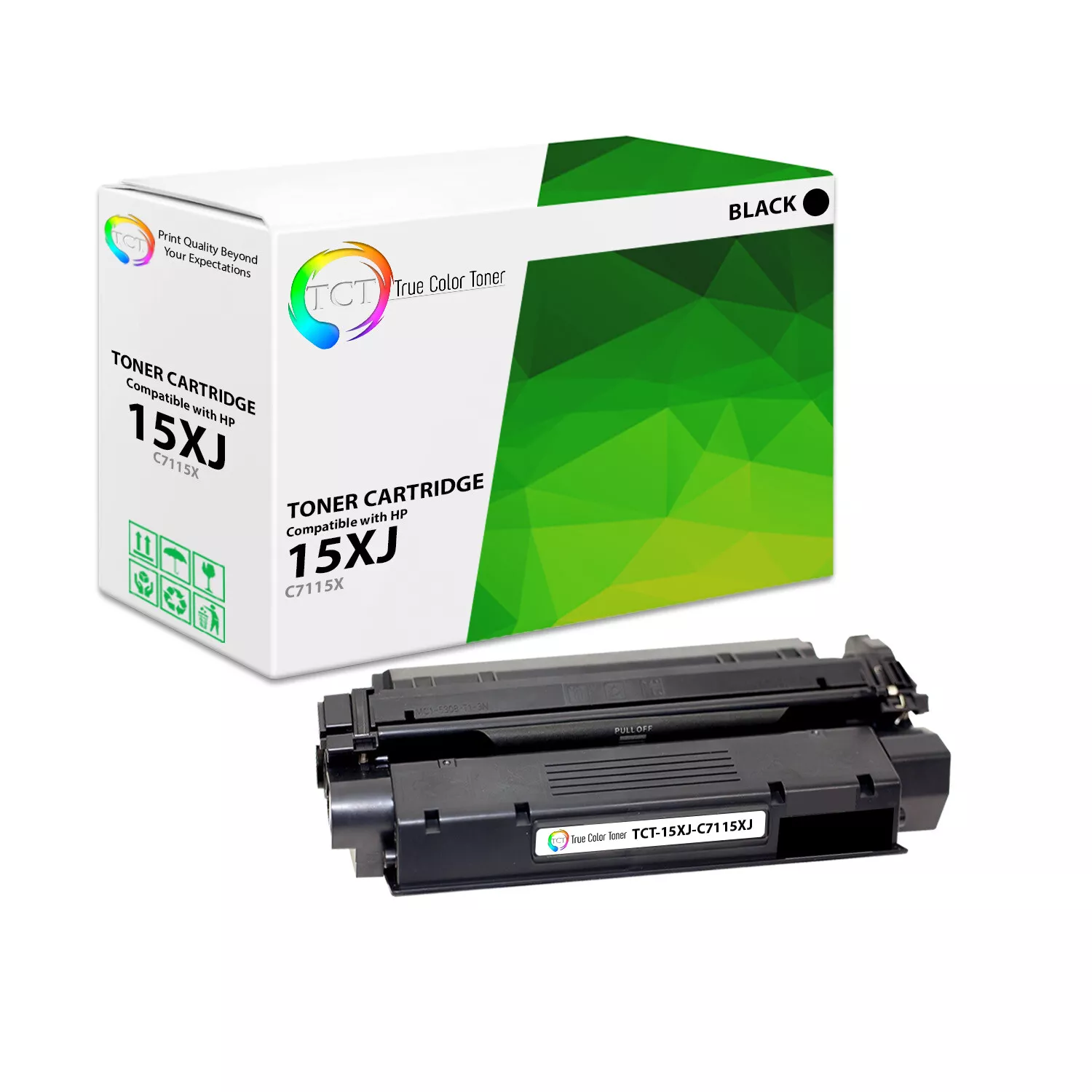 15XJ C7115XJ Black HY Jumbo for 1000 1005W Compatible Toner - Walmart.com