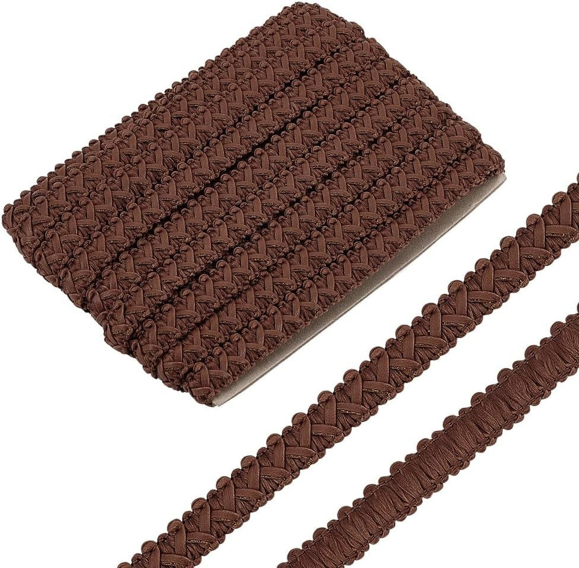 15Yards Leather Braid Trims Peru Herringbone Woven Braid Trim Flat ...