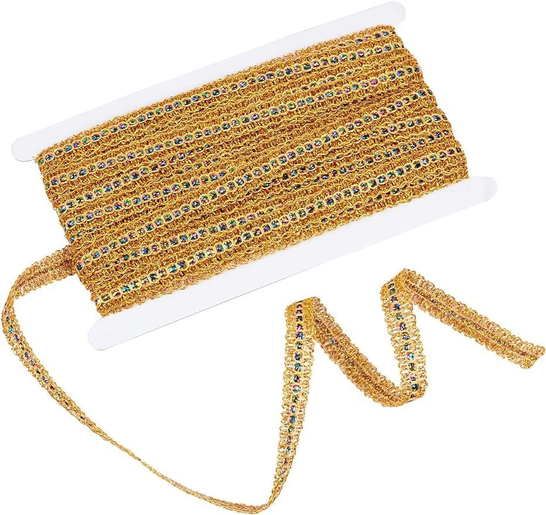 15Yds Colorful Gimp Braid Trim Metallic Edge Trim Scroll Gimp Braid ...