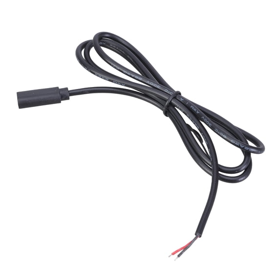 15cm/100cm Pigtail 2 Wire Extension Power Cable Type-C Female to 2 Pin ...