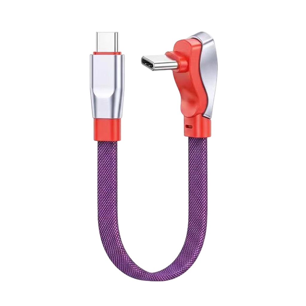 Braided USB C Cable 6A Fast Speed Charging Short Long Cord Power Wire ...