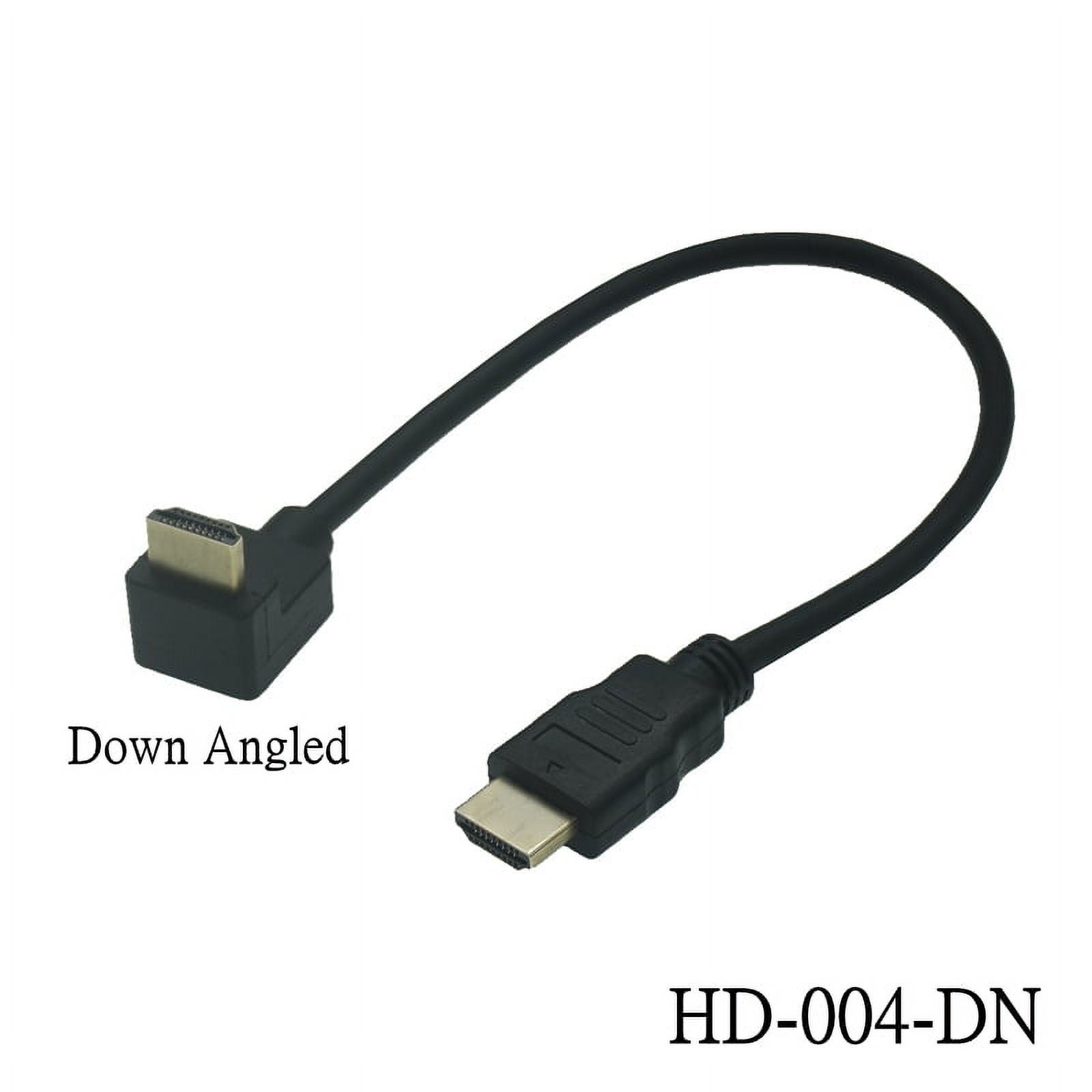 15cm 30cm 50CM 1m Dual HDMI-compatible Male To Female Converter Up Down Right Left Angled ...