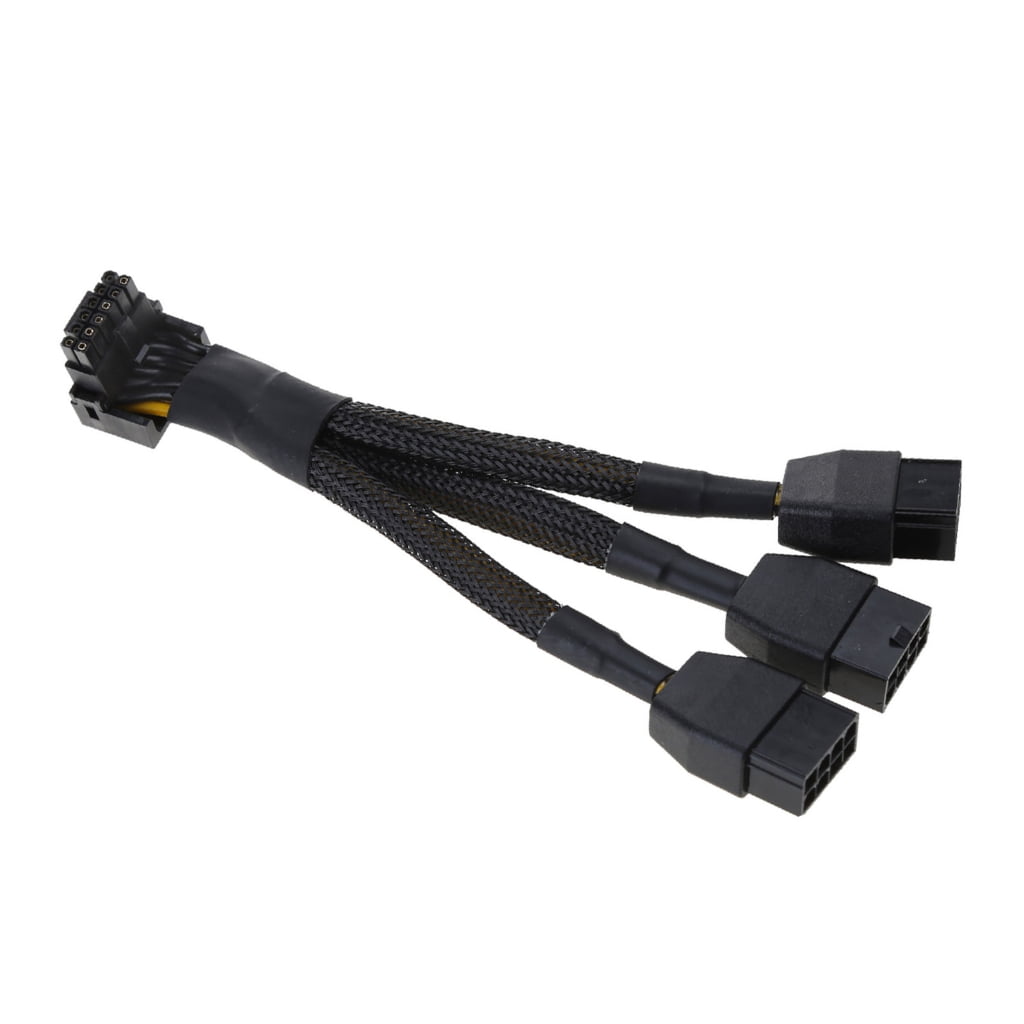 15cm 3x8pin to 16Pin Graphics Card Connector Cable 12VHPWR GPU Adapter ...