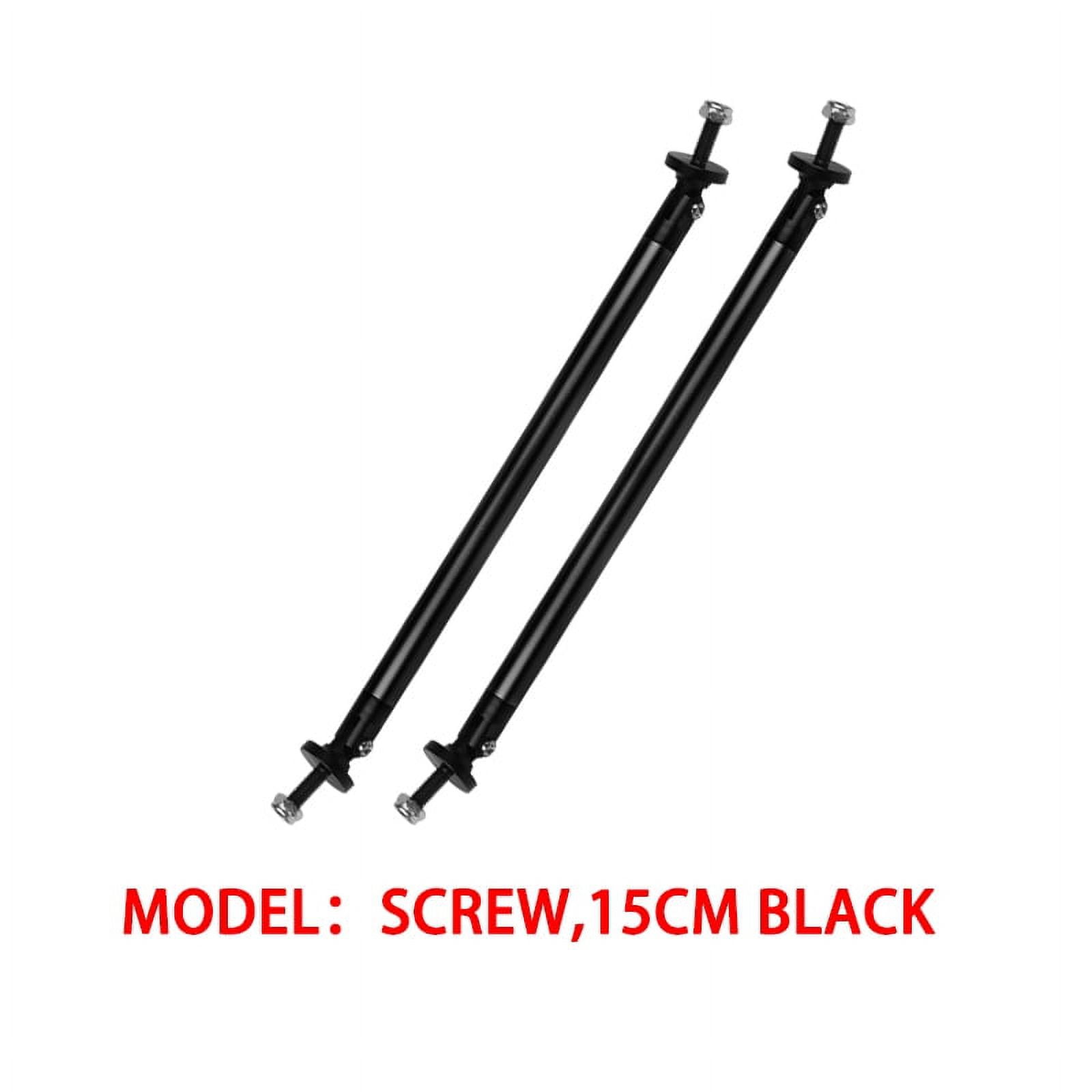 15cm Black-JDM Adjustable Car Front Frame Bumper Protector, Support ...