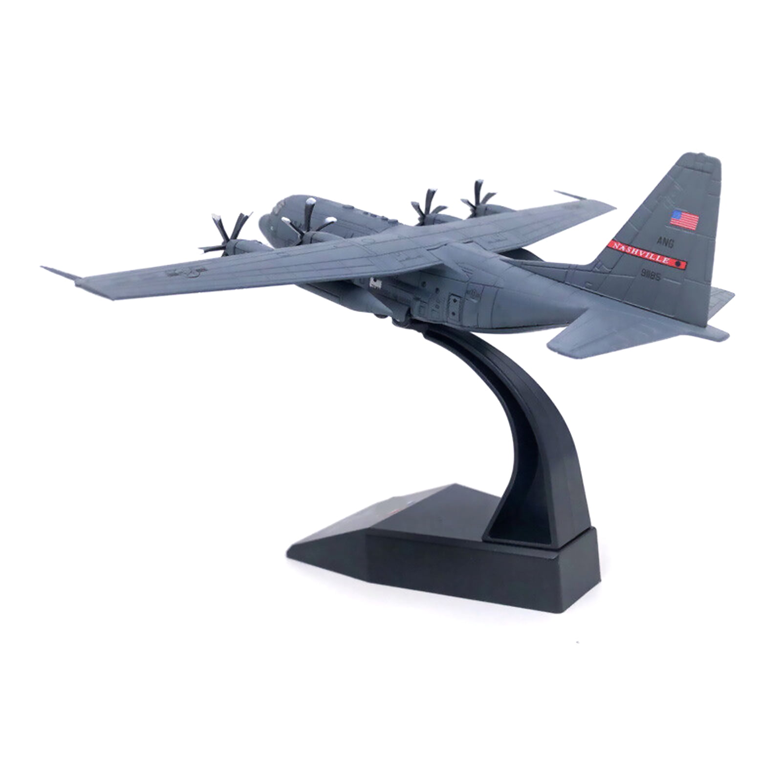 15cm Diecast Alloy 1/200 Scale US C-130 Hercules Transport Aircraft ...