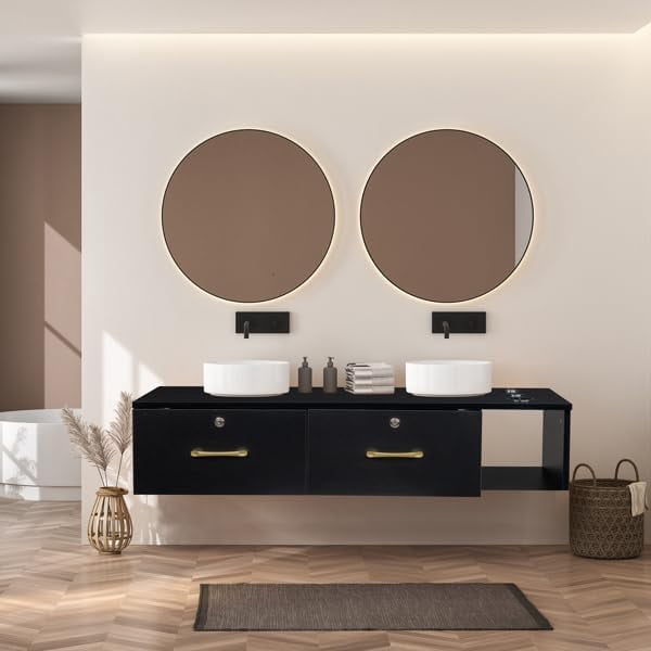 15cm E0 chipboard pitted Surface, Two Drawers and Three Holes with Lock ...