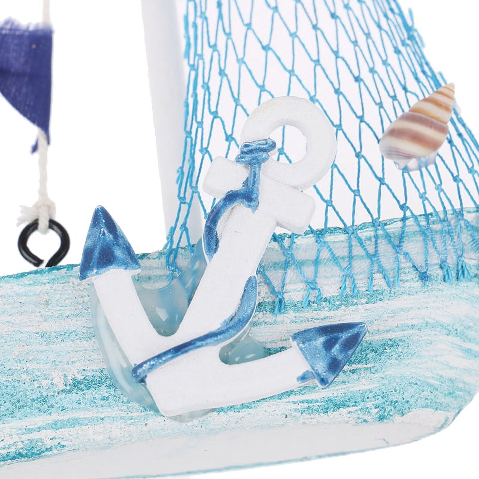 15cm Mediterranean Style Marine Nautical Sailing Boat Ship Craft Home ...