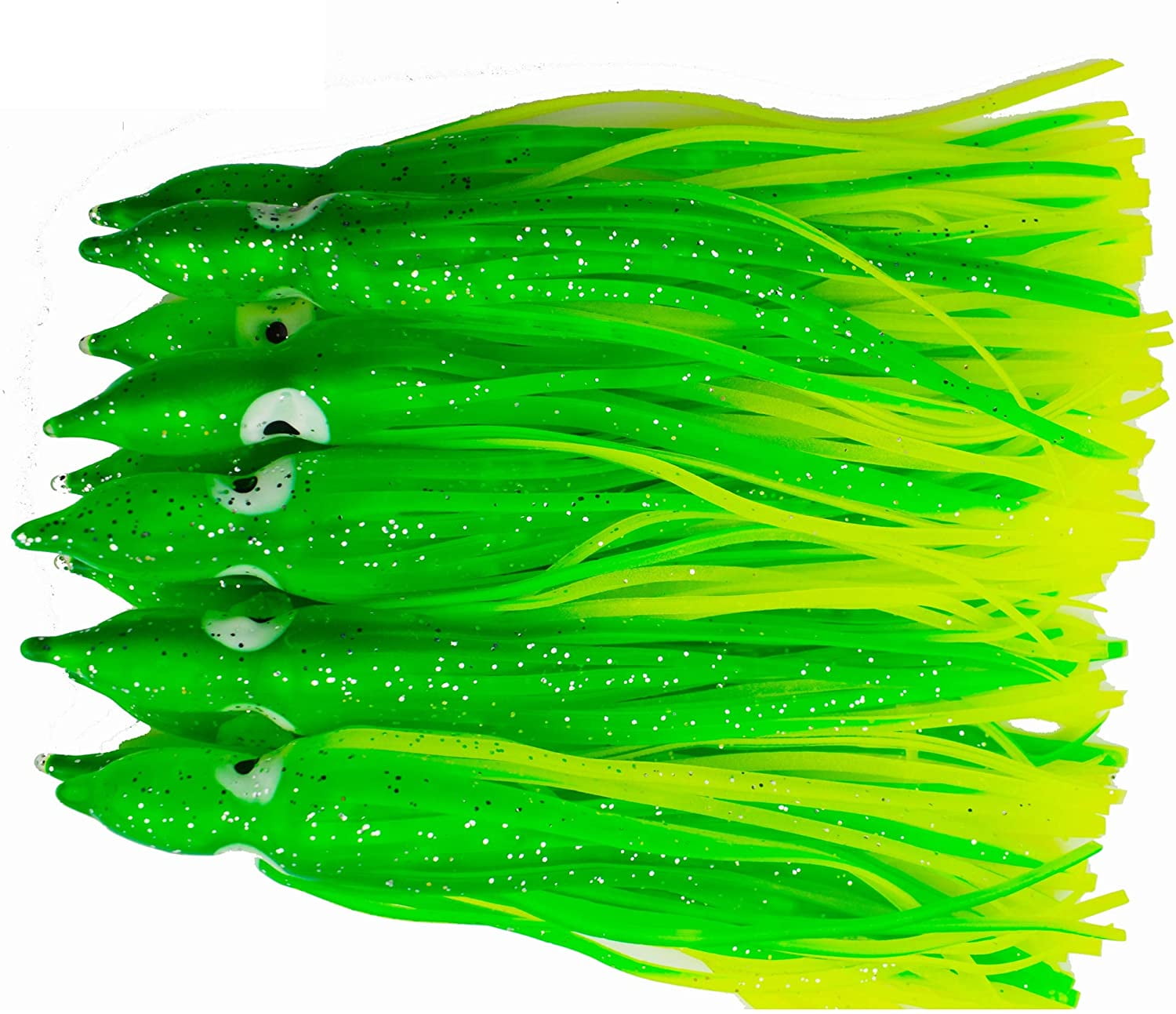 15cm Octopus Fishing Lures Squid Skirt Bait Soft Trolling Fishing Lure ...