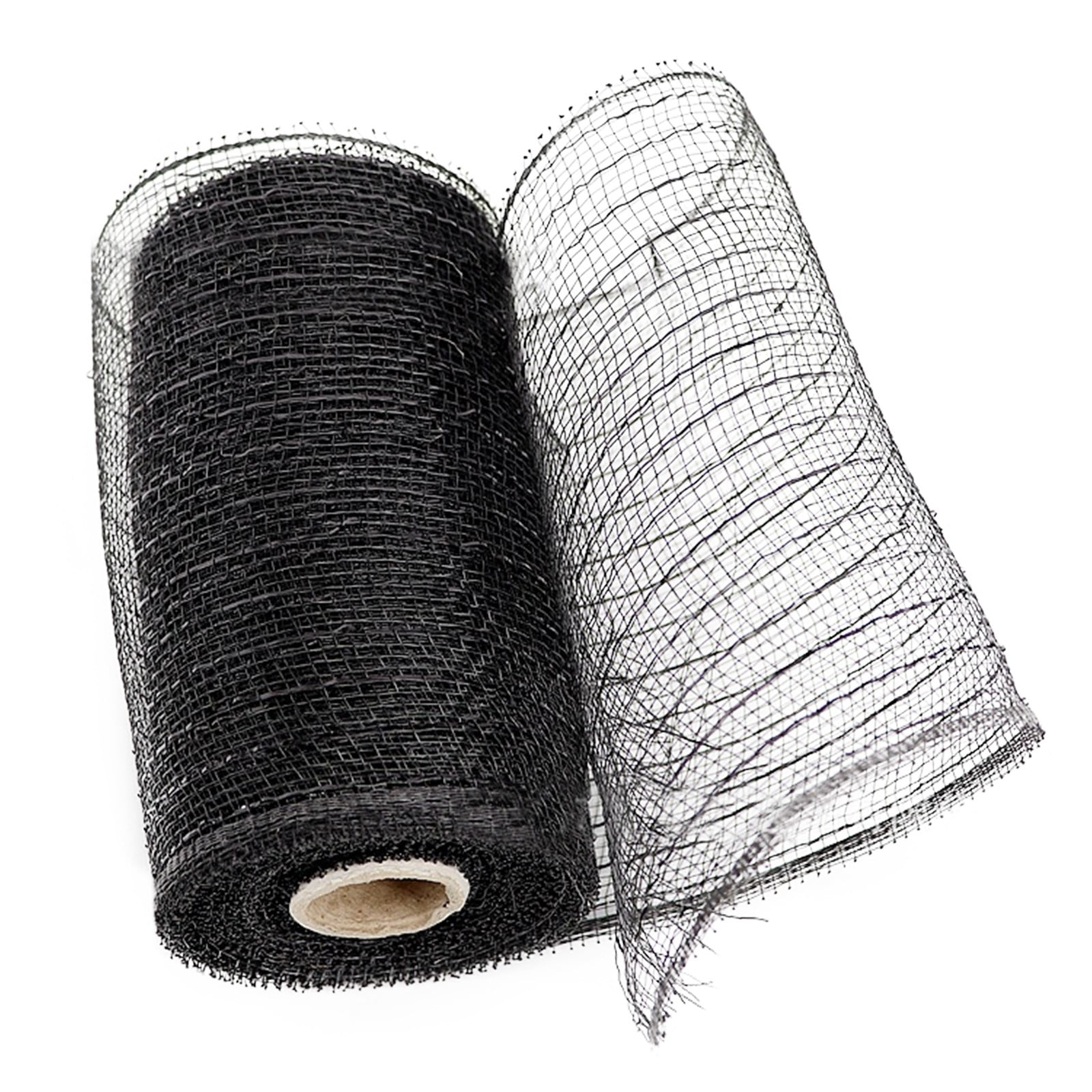 15cm Poly Burlap Mesh for Wreath, Decorative Mesh Fabric Ribbon 10 Yard ...