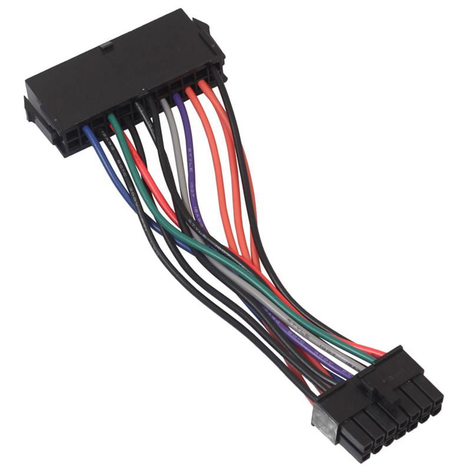 15cm Power Cable Cord 18AWG Wire ATX 24 pin to 14 pin Adapter Cable ...
