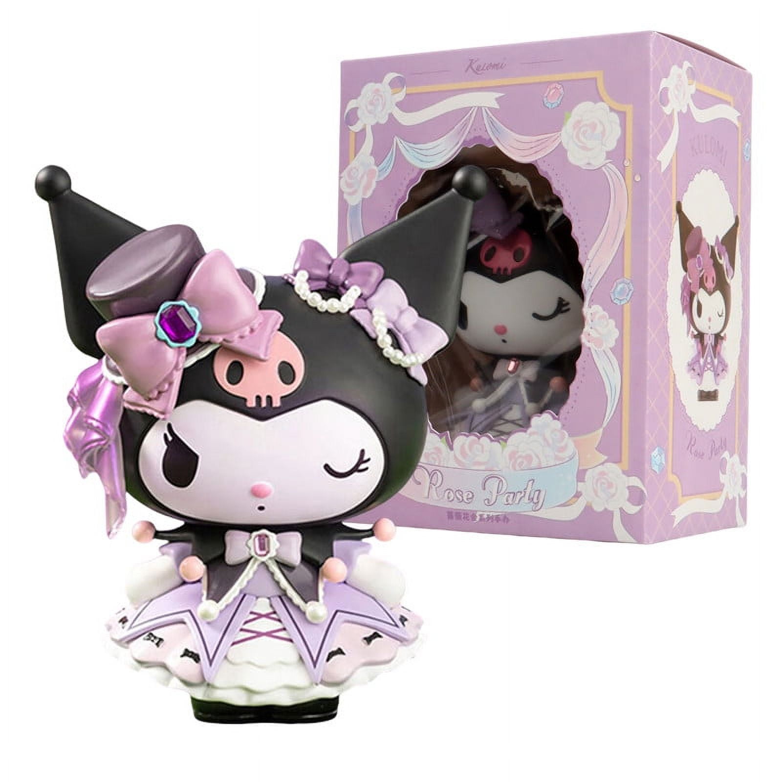 15cm Sanrio Figures kawaii My Melody Kuromi Action Figures Doll Desktop ...