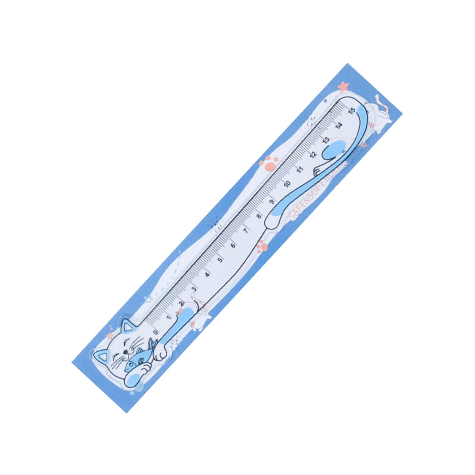 15cm Soft Ruler Straight Ruler Measuring Tool Lovely Cats Rulers with ...