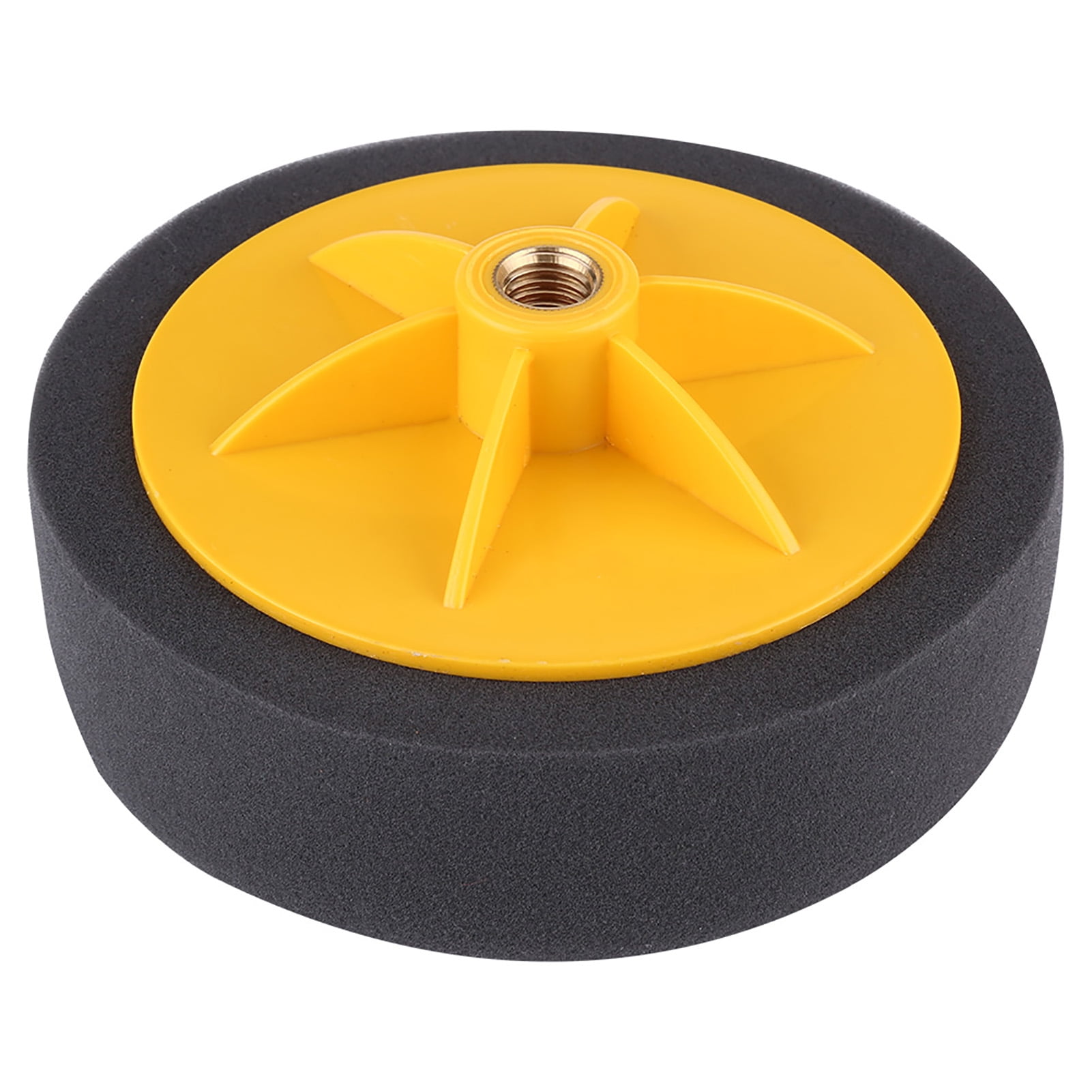 15cm Sponge Wheel Polishing Waxing Pad Kit, Black Tool for Car ...