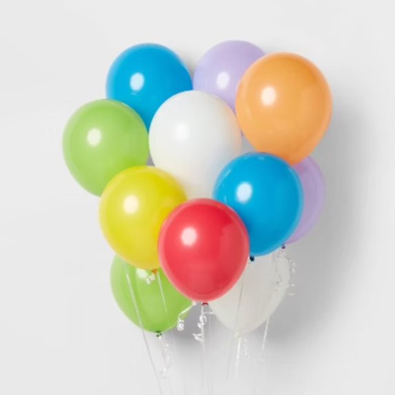 15ct Color Mix Balloons - Walmart.com
