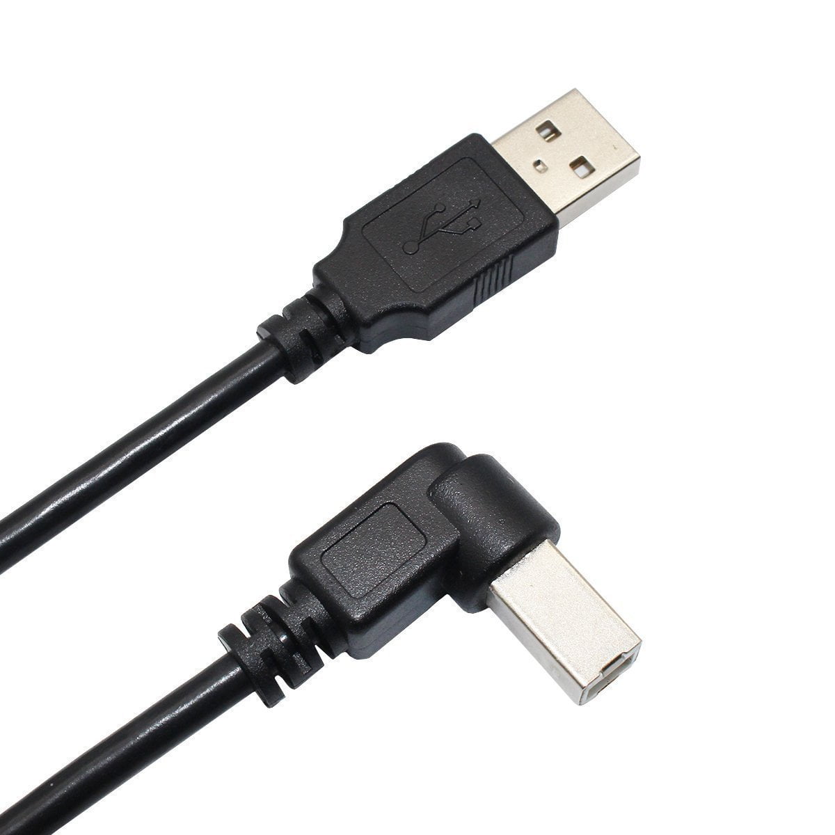 15ft Angle USB Cable for Brother - Wireless All-In-One Printer MFC ...