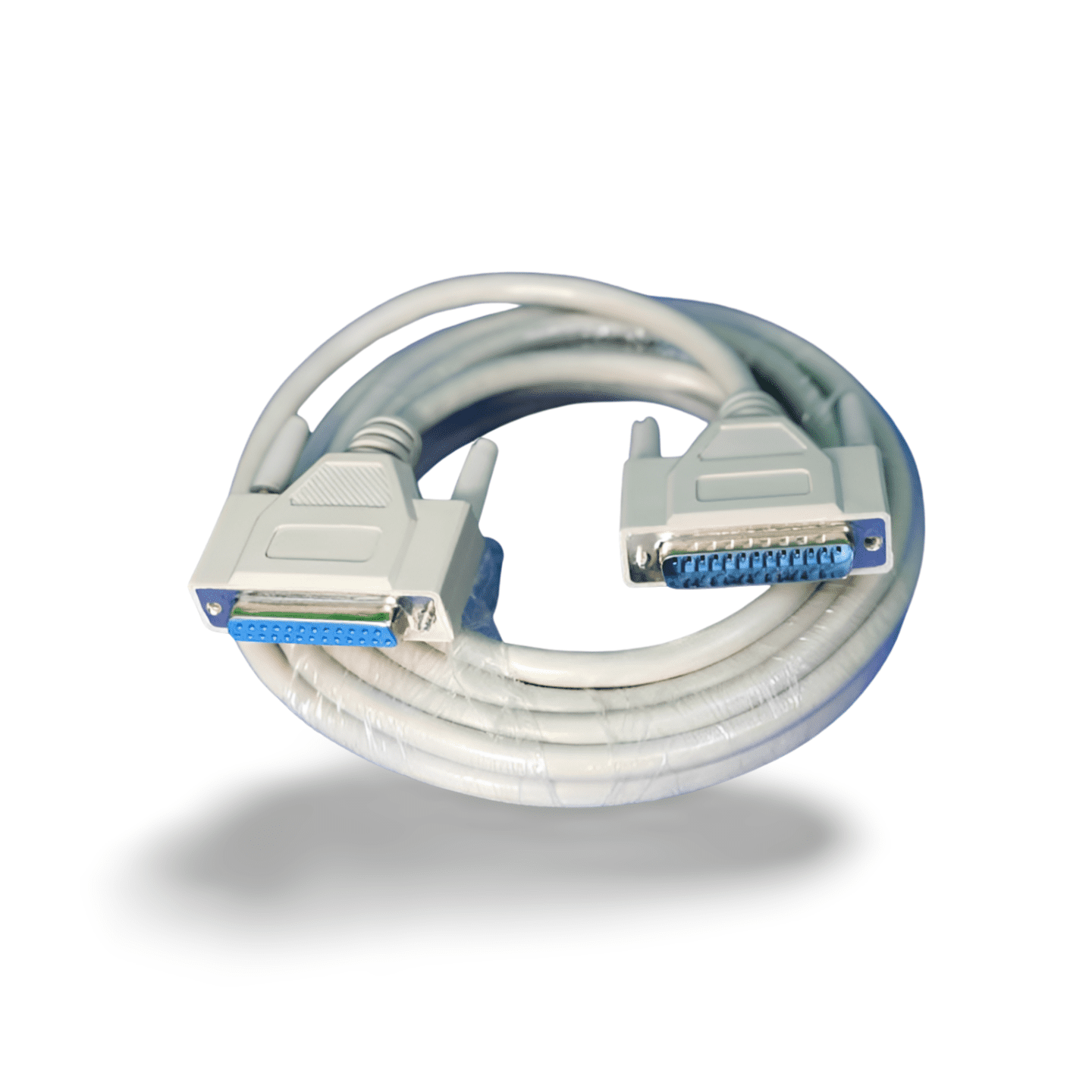 15ft DB25 Male to DB25 Female Cable Beige Extension - Beige - Walmart.com