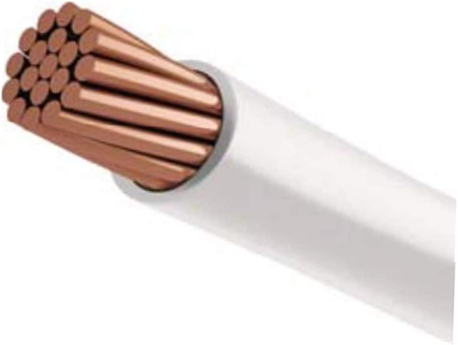 15ft Pure Copper Grounding Cable Stranded Wire, 10 AWG (#10 Gauge) THHN ...