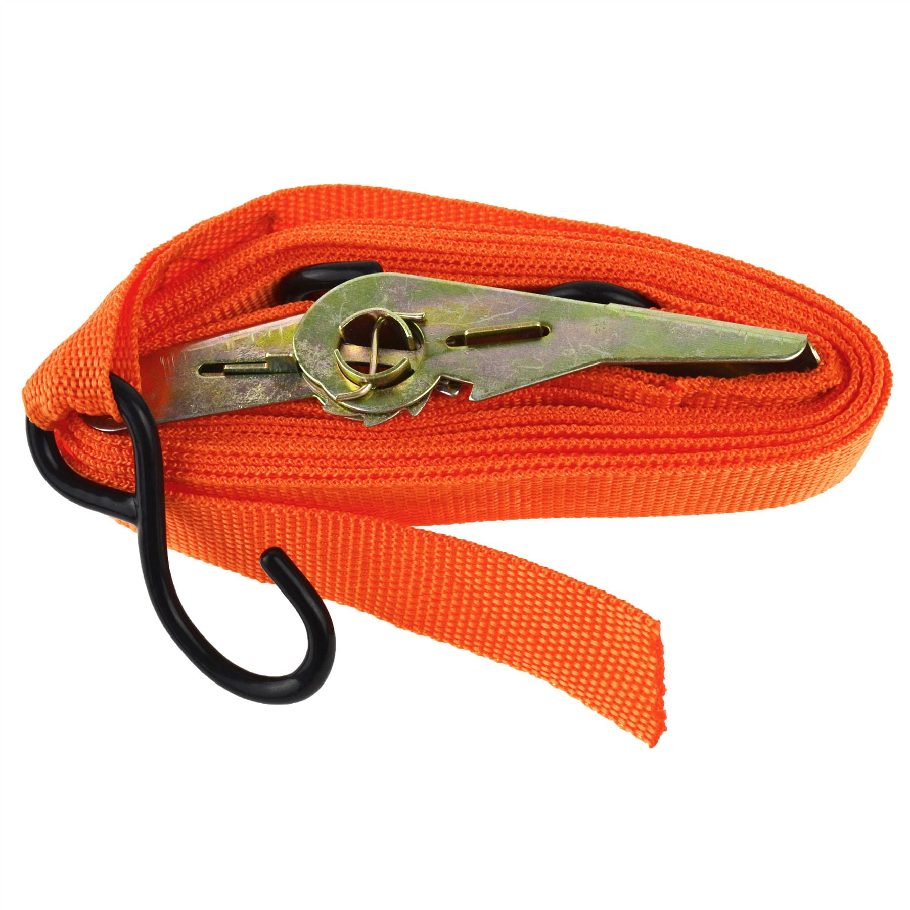 15ft Ratchet Tie Down Holding Strap Roof Rack Car Trailer Cargo Lash ...