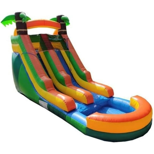 15ft Tropical Inflatable Slide - Walmart.com