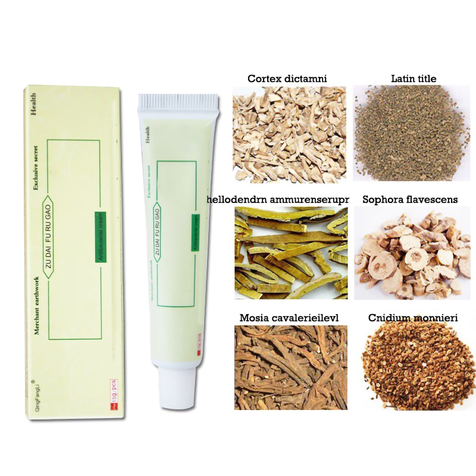 15g Herbal Anti Bacteria Ointment Skin Care Psoriasis Dermatitis Eczema ...