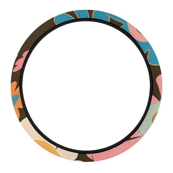 15in Car Steering Wheel Cover Is Skid Resistant And Durable For Easy ...