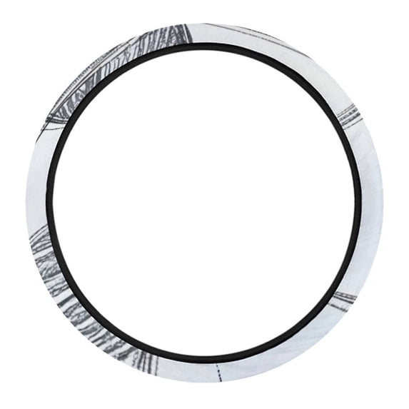 15in Car Steering Wheel Cover Is Skid Resistant And Durable For Easy ...