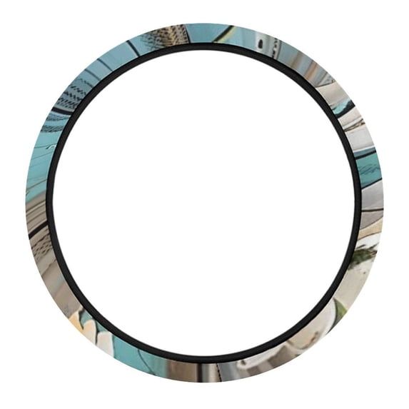 15in Car Steering Wheel Cover Is Skid Resistant And Durable For Easy ...